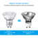 TORCHSTAR 5 Watt (50 Watt Equivalent), MR16 LED, Dimmable Light Bulb, GU10/Bi-pin Base & Reviews ...